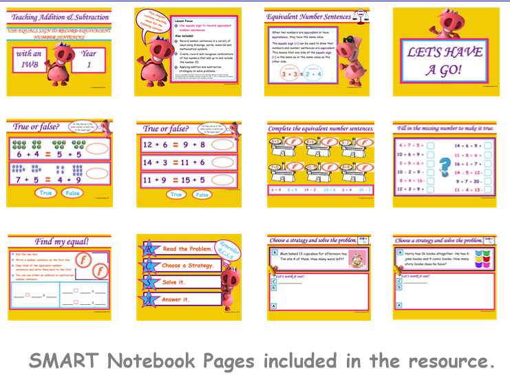 Mathematics – Use Equal Sign to Record Equivalent Number Sentences ... Mathematics – Use Equal Sign to Record Equivalent Number Sentences ...