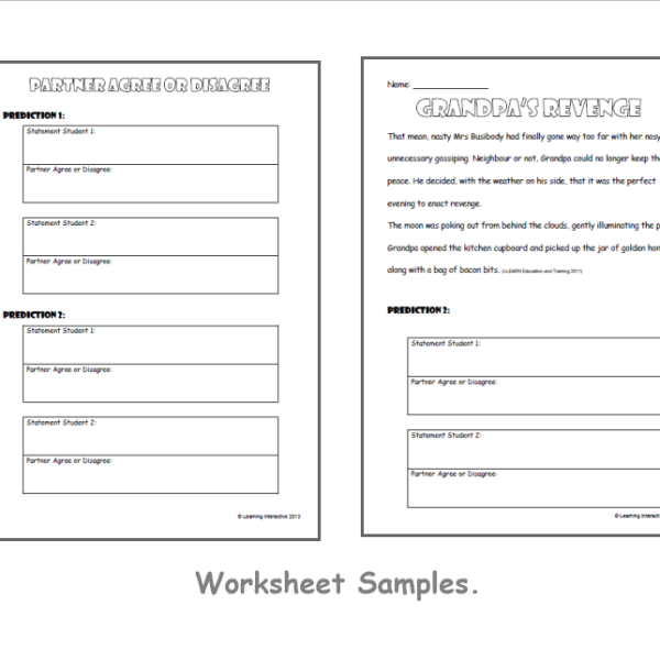 Working with the Super Six Comprehension Strategies – Predicting ...