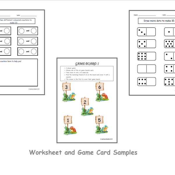 Mathematics – Create and Recognise Combinations to 10 – Foundation ...