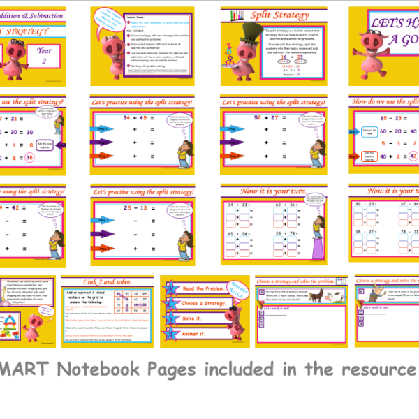 Mathematics – Split Strategy – Year 2 – Learning Interactive