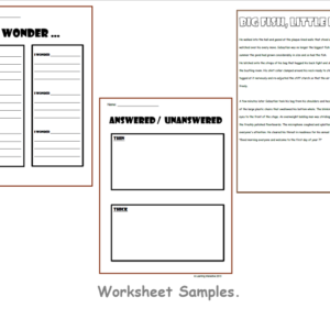 Working with the Super Six Comprehension Strategies – Questioning ...