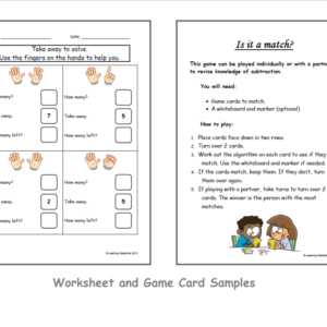 Foundation – Use visual representation of numbers to assist with ...